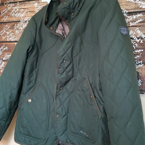 Eddie Bauer | Jackets & Coats | Nwot Eddie Bauer Womens Green Sport ...
